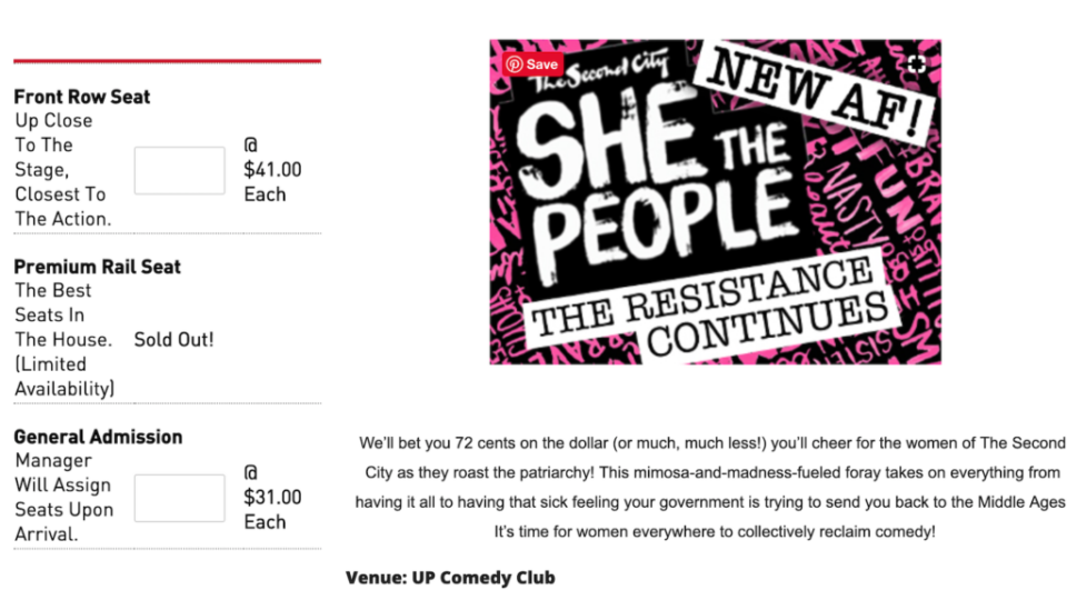 UP Comedy Club Review - She The People