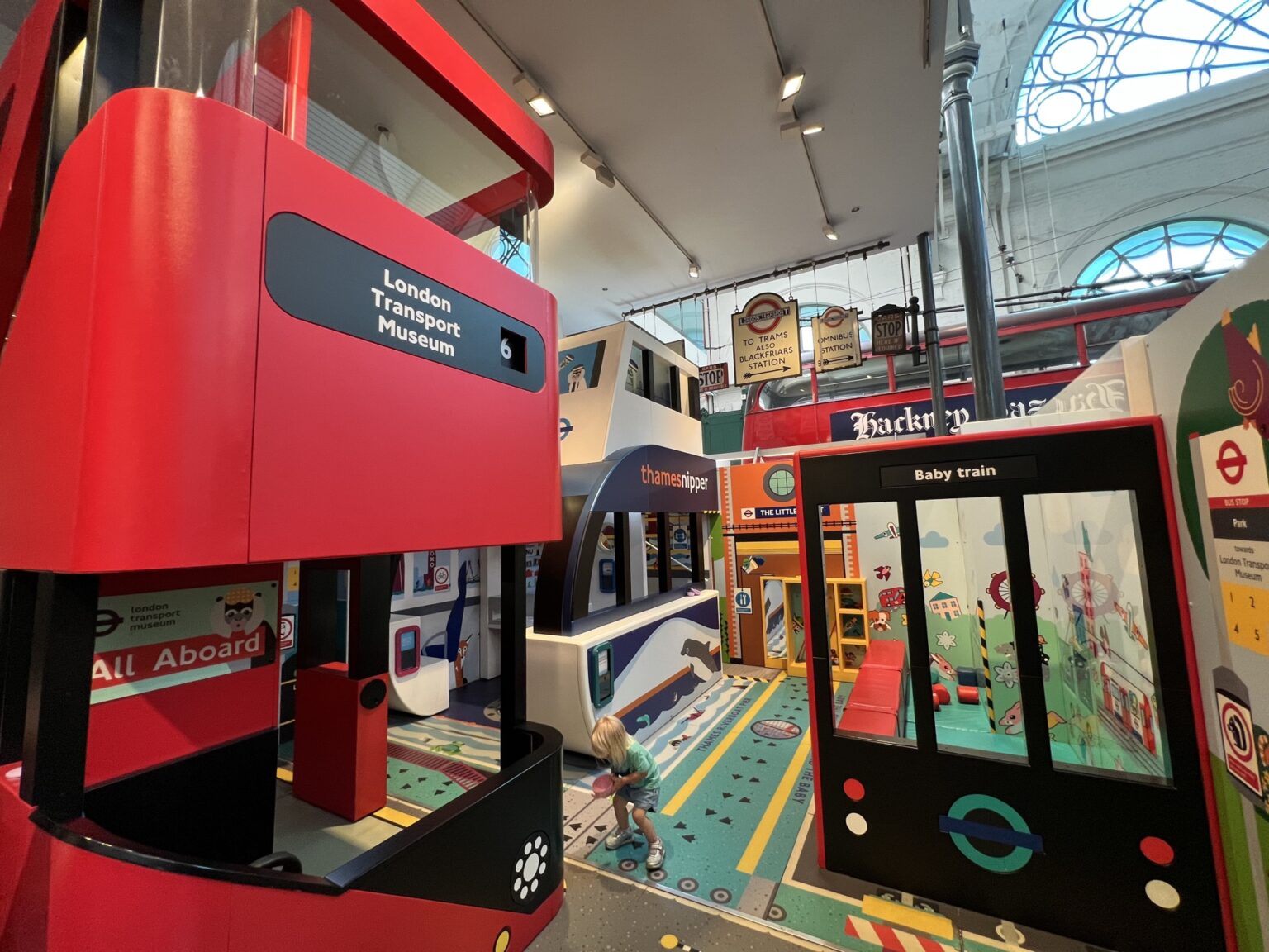 Visiting London Transport Museum