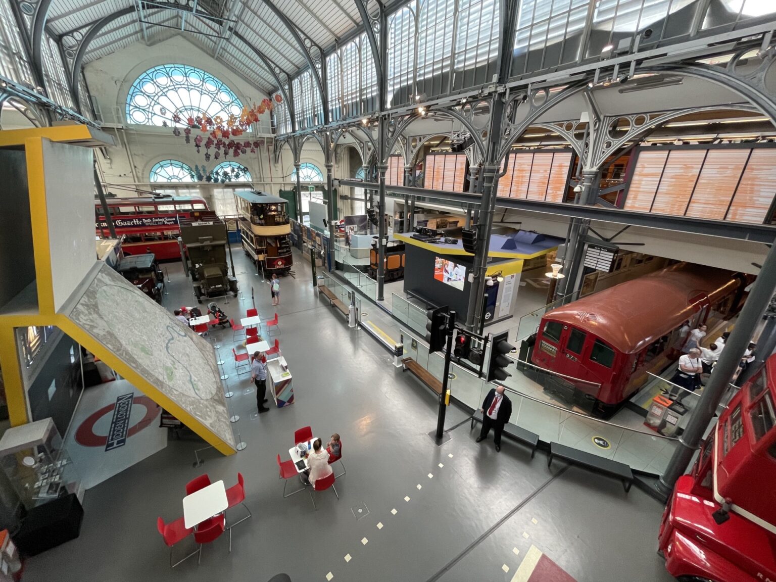 Visiting London Transport Museum - Lattes & Runways