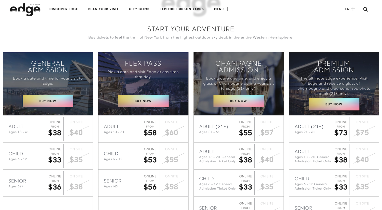 Edge - Visiting A Great New York City Observation Deck