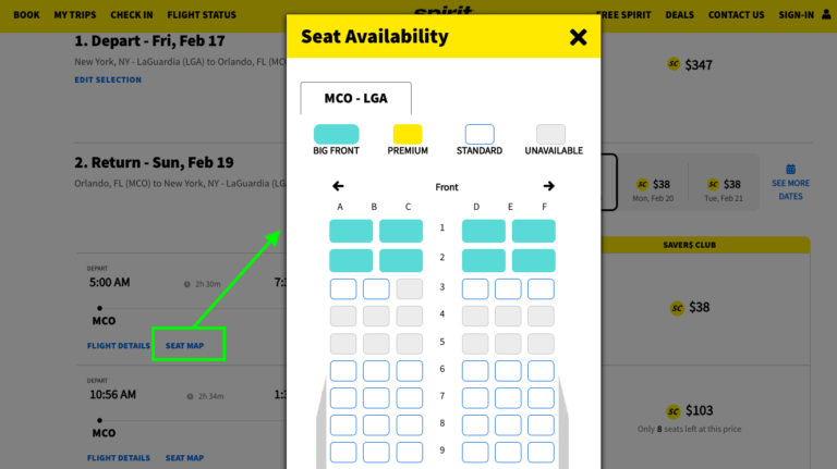 Spirit Big Front Seats — Guide + Review