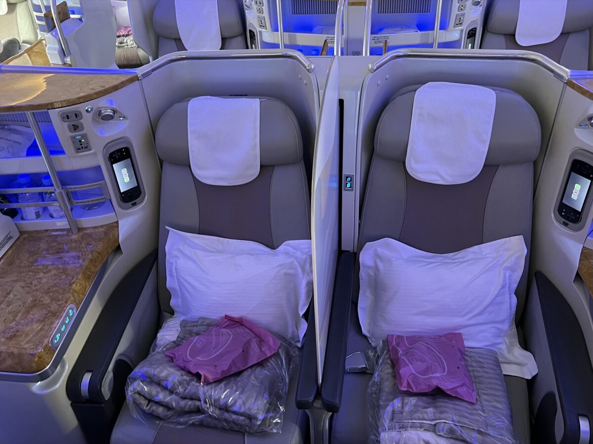 Emirates Business Class Review - A380 JFK to DXB