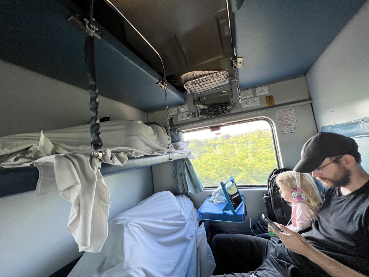 Train from Jaipur to Udaipur — AC 3-Tier Sleeper Class