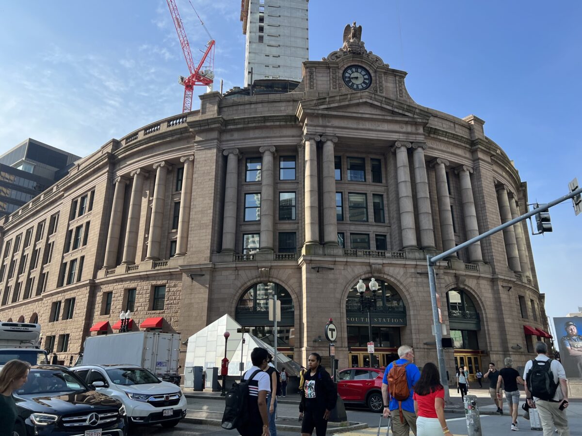 Taking the Amtrak Train from NYC to Boston
