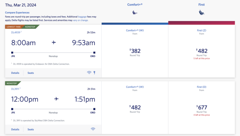 Delta First Class vs Comfort Plus | Which Upgrade is Worth it